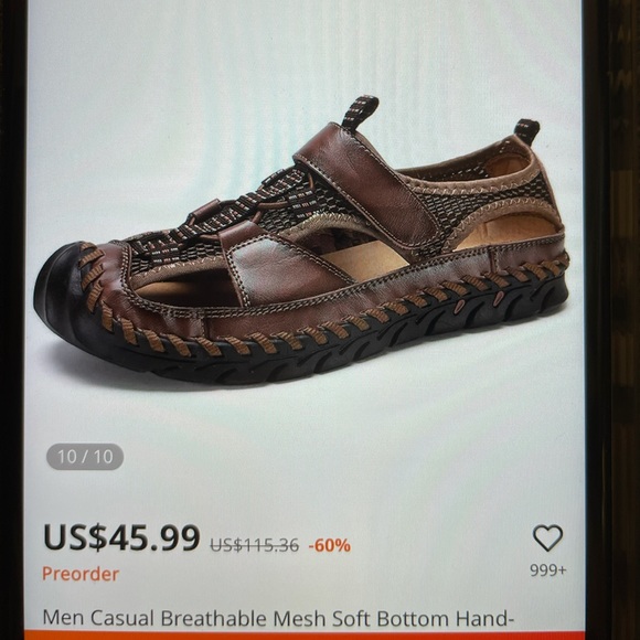 Shoes | Mens Breathable Hand Made Mesh Sandals | Poshmark